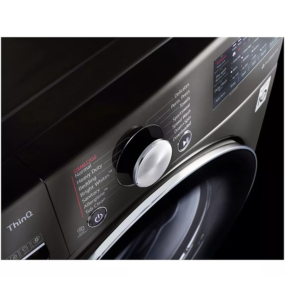 LG WM4200HBA 27" Black Front Load Washer | Shop Appliances